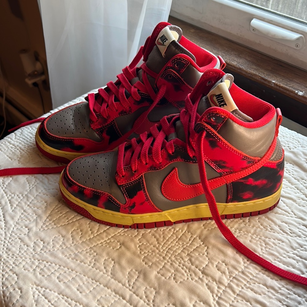 Nike Dunk Hi 1985 Sp, University Red/Chile Red. Men’s… - Gem